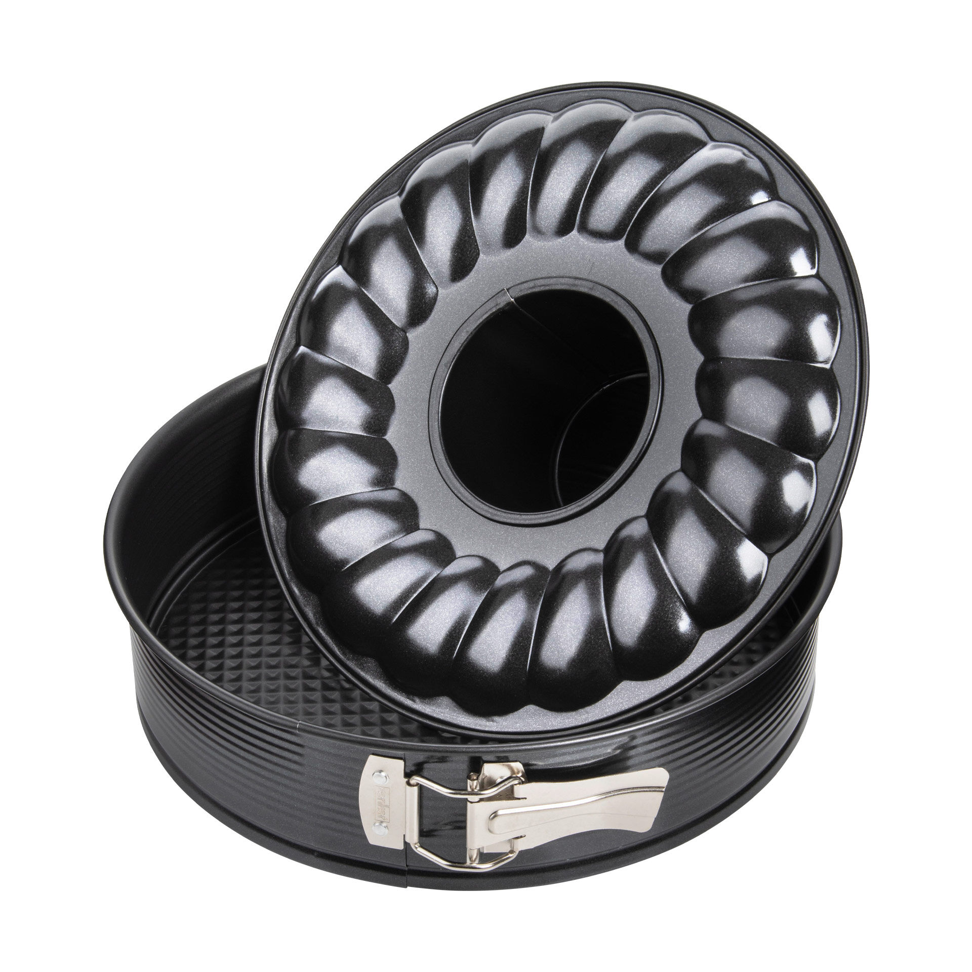 Springform mit Flach- und Rohrboden Perfect Black+, Ø26cm | 6559