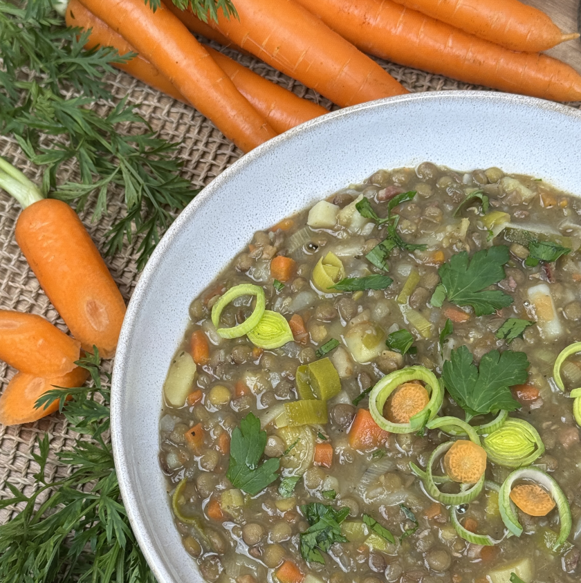 Herzhafter Linseneintopf - Rezept | Fackelmann